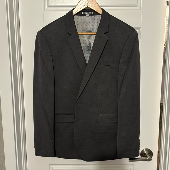 Express | Suits & Blazers | Mens Express Grey Skinny Fit Innovator ...
